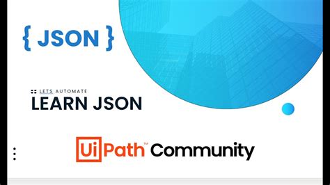 Uipath Json New Series Understand How To Parse Data Vote On