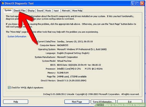 How To Check Direct X Version 9 Steps With Pictures Wikihow