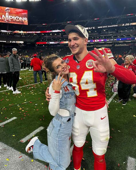 Chiefs Justin Watson And Wife Ericas Relationship Timeline Us Weekly