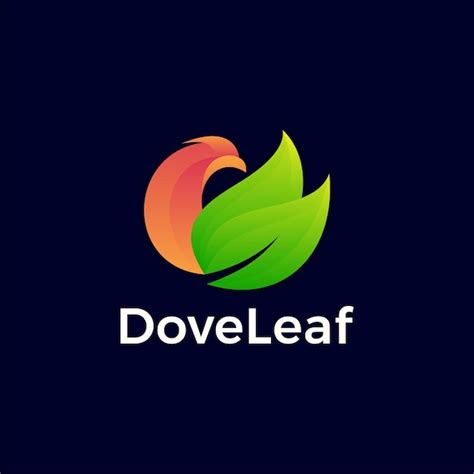 Premium Vector Leaf Dove