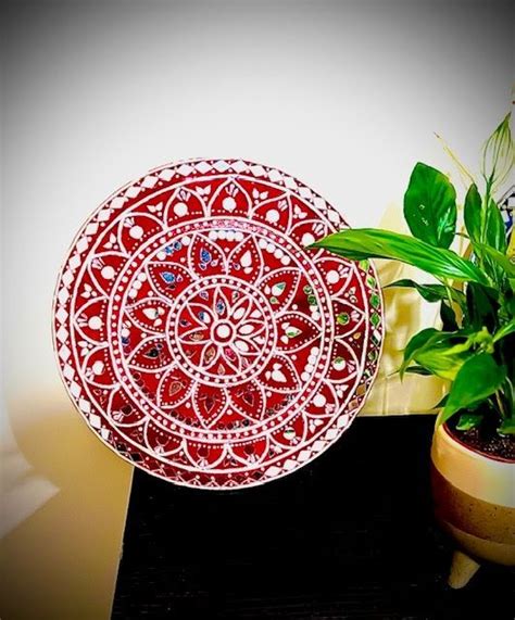 Lippan Art A Traditional Indian Decorative Wall Mirror