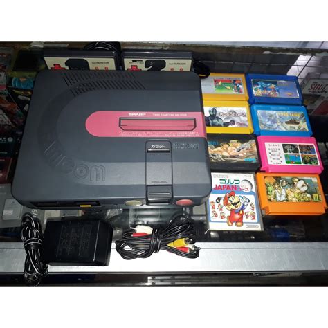 Sharp Twin Famicom Console System An500b Shopee Philippines