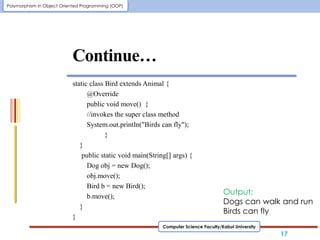Polymorphism In Oop PDF Programming Languages Computing
