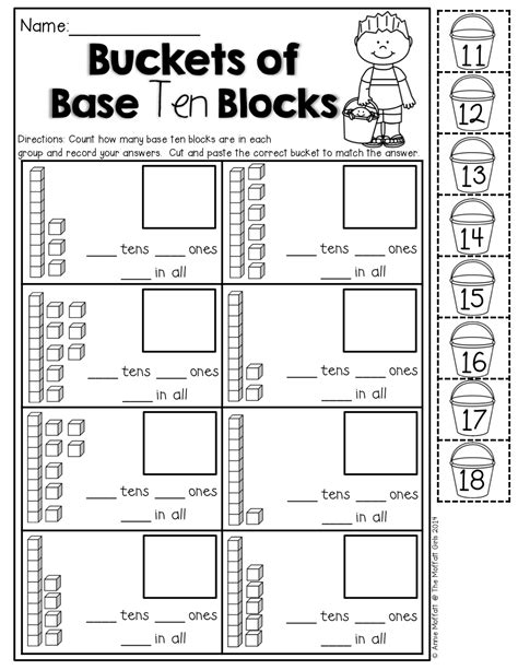 Base Ten Blocks Tens And Ones