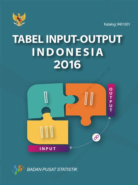 Tabel Input Output Indonesia 2016 Pdf