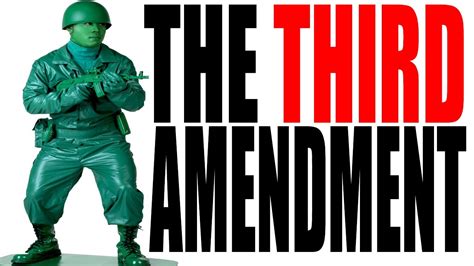 The Third Amendment Explained The Constitution For Dummies Series