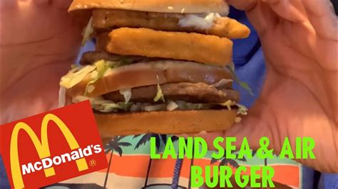 Mcdonalds Land Sea And Air Burger 5k Celebration Youtube