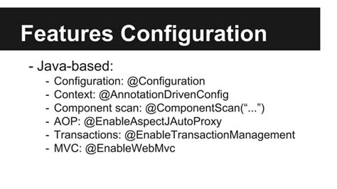 Spring Framework Essentials Pptx
