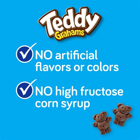 Teddy Grahams Chocolate Graham Snacks