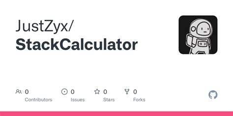 GitHub JustZyx StackCalculator
