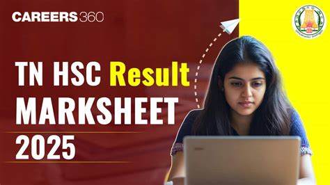 Tn Hsc Plus 2 Result Marksheet 2025 Pdf Download