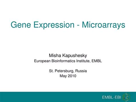 Ppt Gene Expression Using Microarrays Powerpoint Presentation Free Download Id 9161614