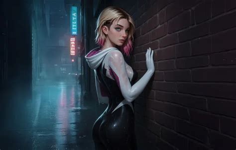 Download Wallpaper Spider Ghost Power Balance Section Ai Art In