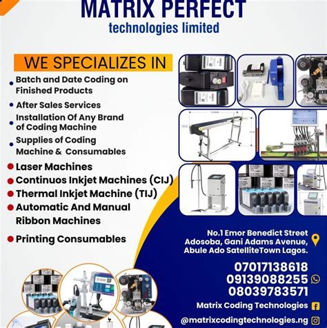 Matrix Coding Technologies