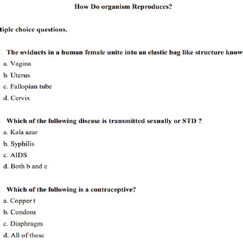 Evaluative Multiple Choice Questions Download Scientific Diagram