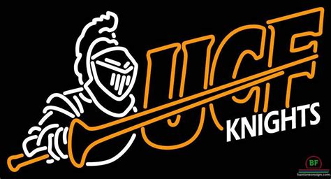 Central Florida Knights Neon Sign Ncaa Teams Neon Light Diy Neon Signs