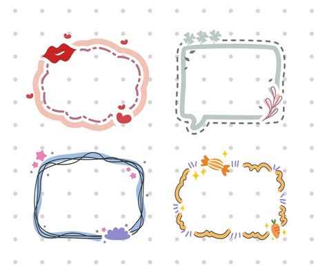 Note Box Doodle Design Collection Set 41933757 Vector Art At Vecteezy