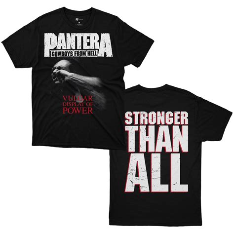Camiseta Pantera Vulgar Display Of Power Stronger Than All Shopee Brasil