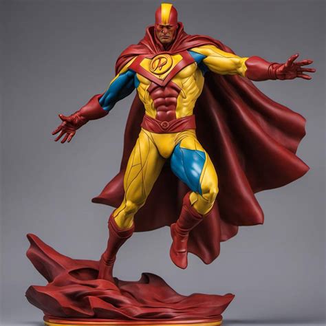 Red Tornado From Dc Comics Renaissance Sculpture By Jumpingartssliding