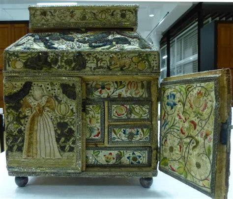 Embroidered Casket Unknown Vanda Explore The Collections