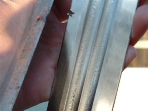 Some Edge On Edge Cutting Experiments