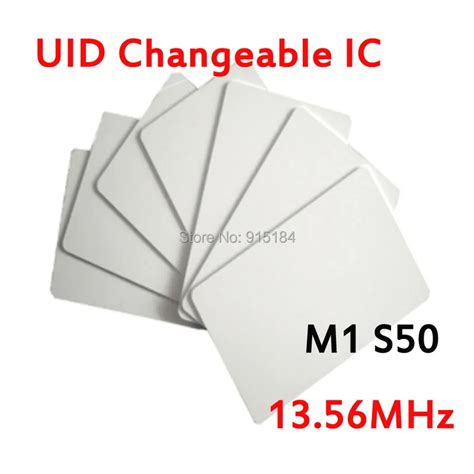 5pcs UID IC Card Changeable UID Changeable Smart Card For 1K S50 MF1 Libnfc RFID 13 56MHz