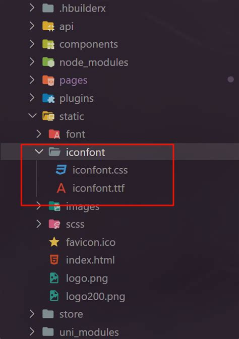 Uni App自定义图标 与君别 博客园