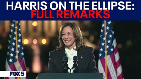 FULL SPEECH I Harris challenges Trump's divisive legacy at the Ellipse - YouTube