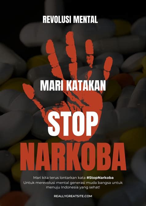 Gratis Desain Contoh Contoh Narkoba Canva