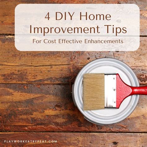 4 Diy Home Improvement Tips For Cost Effective Enhancements