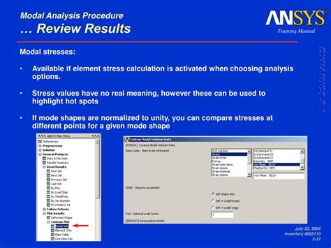 ppt modal analysis powerpoint presentation free download id 225083