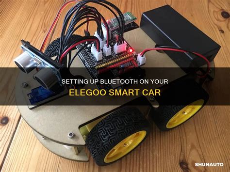 setting up bluetooth on your elegoo smart car shunauto
