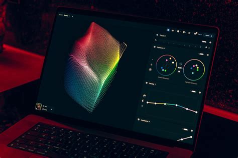 Led 디스플레이 그래픽 기술 기술 배경 기술 사용 기술 설정 기술 장치 기술 혁신 노트북 다채로운 데이터 시각화 데이터 아트 디자인 디지털 세계