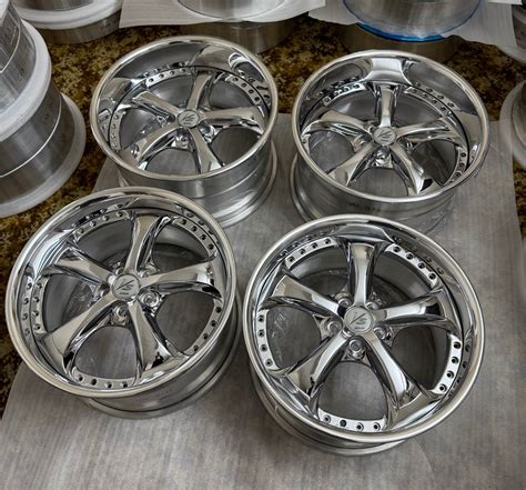 Work Vs Kf 18” Triple Chrome Plated Car Wheels Tires And Parts