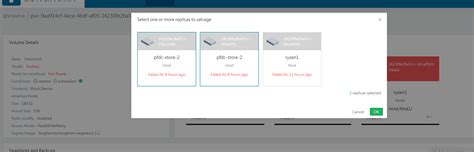 Bug Unable Recover Pvc From Replica · Issue 2669 · Longhornlonghorn · Github