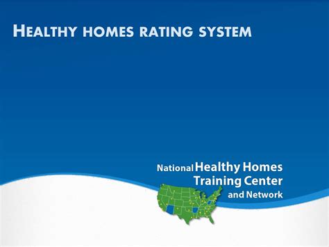 PPT Healthy Homes Rating System PowerPoint Presentation Free Download ID