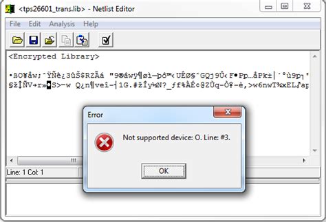 Tinaspicetps2660 Tina Ti Model Zip Help Simulation Hardware And System Design Tools Forum