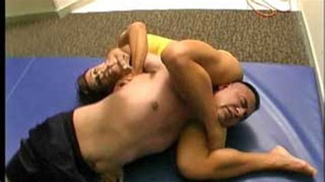 Wrestling Scissors Vixen Jennifer Thomas Vs Abe Hdx Part 02 Mixed