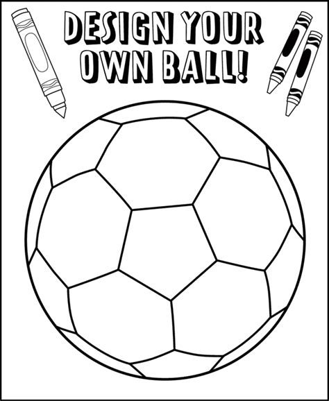Design A Custom Soccer Ball Coloring Page Artofit