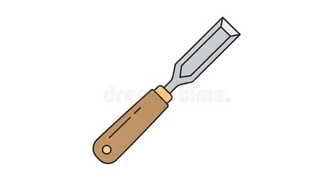 Wood Carving Tool Gouge Stock Vector Illustration Of Craft 402310525