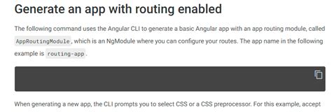 Angular Router CLI Code Snippets Are Invisible Issue Angular Angular GitHub