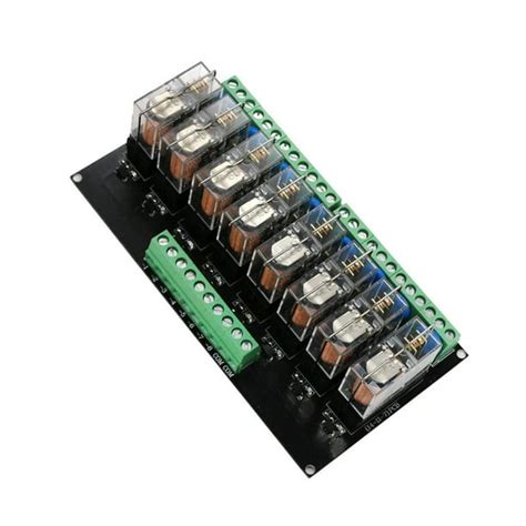 Módulo De De 8 Canales Ocho Paneles Placa Controladora Enchufe Dc 12v 24v Npn Sharpla Módulo