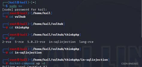 Thinkphp In Sqlinjection复现 Csdn博客