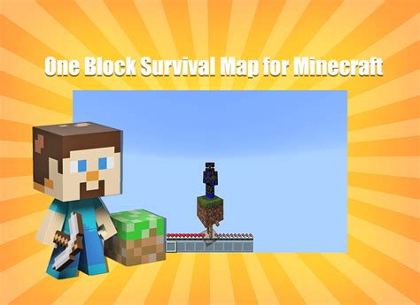 One Block Survival Map For Minecraft для Android — Скачать