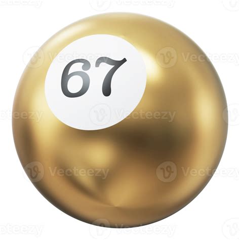 Ball 3d Icon Number 67 46643115 Png