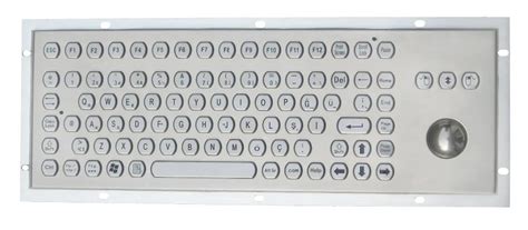 Key Buttons Hexagon Keycap Stainless Steel Keyboard With Fn F F Function Keys Optional