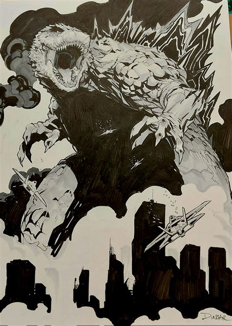 Godzilla Godzilla Drawn By Max Dunbar Danbooru