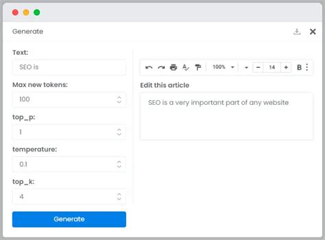 Content Generation Api Dataforseo