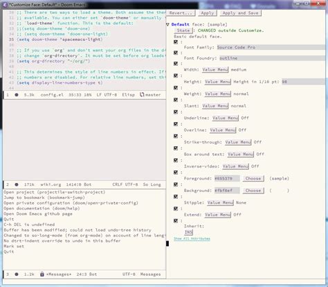 Doom Emacs应用spacemacs Light Theme时背景颜色问题排查 Emacs General Emacs China