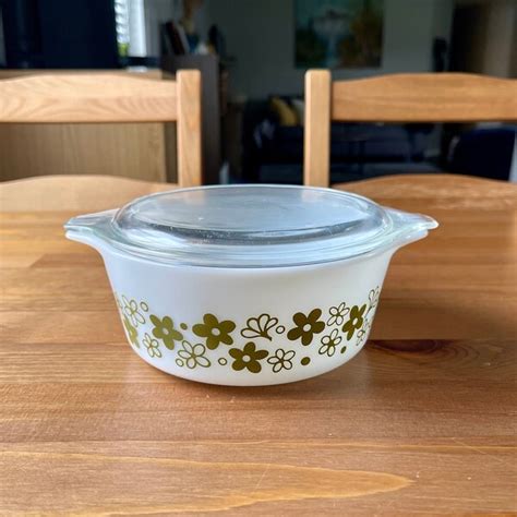 Pyrex Crazy Daisy Etsy